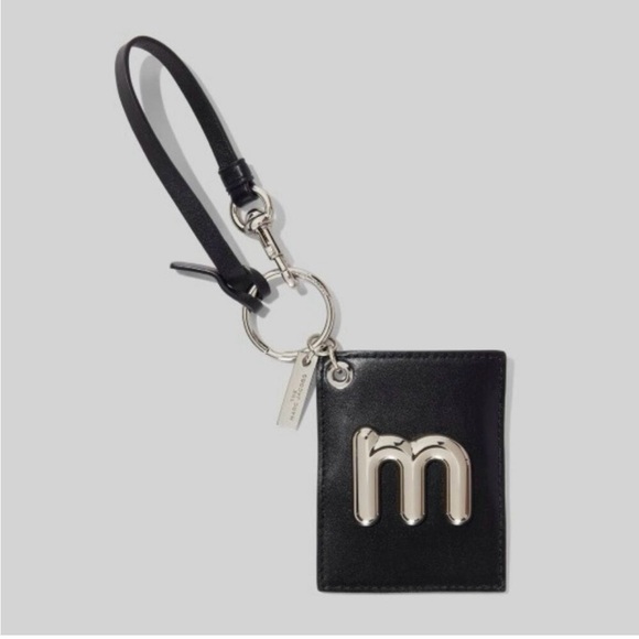 Marc Jacobs | Accessories | Marc Jacobs Black Leather Cardkey Holder ...